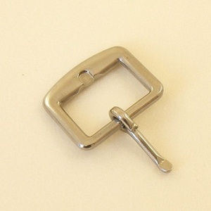 19mm Stainless Steel Bridle Buckle - artisanleather.co.uk